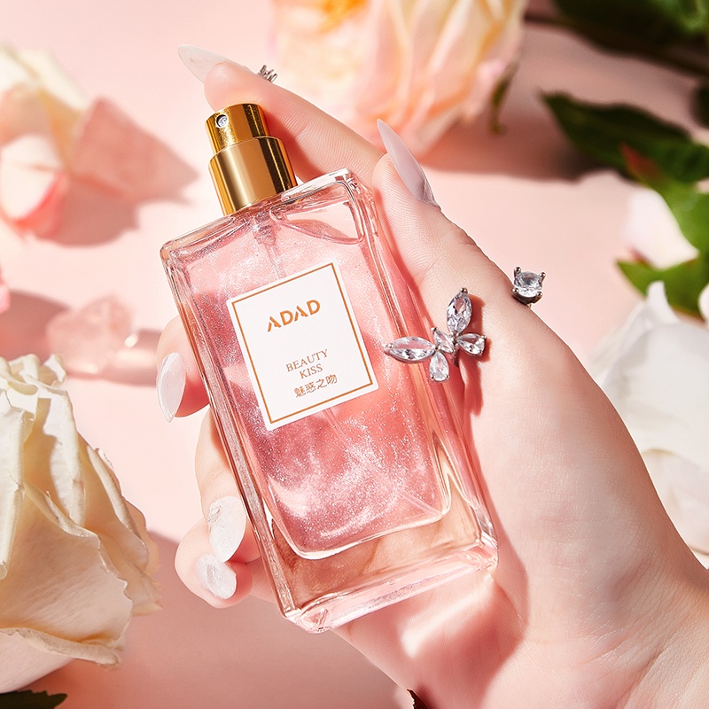น้ำหอมเทียบกลิ่นน้ำหอมผู้หญิง ADAD Beauty Kiss 50mlหอมติดทน ขวดแก้ว หัว ...