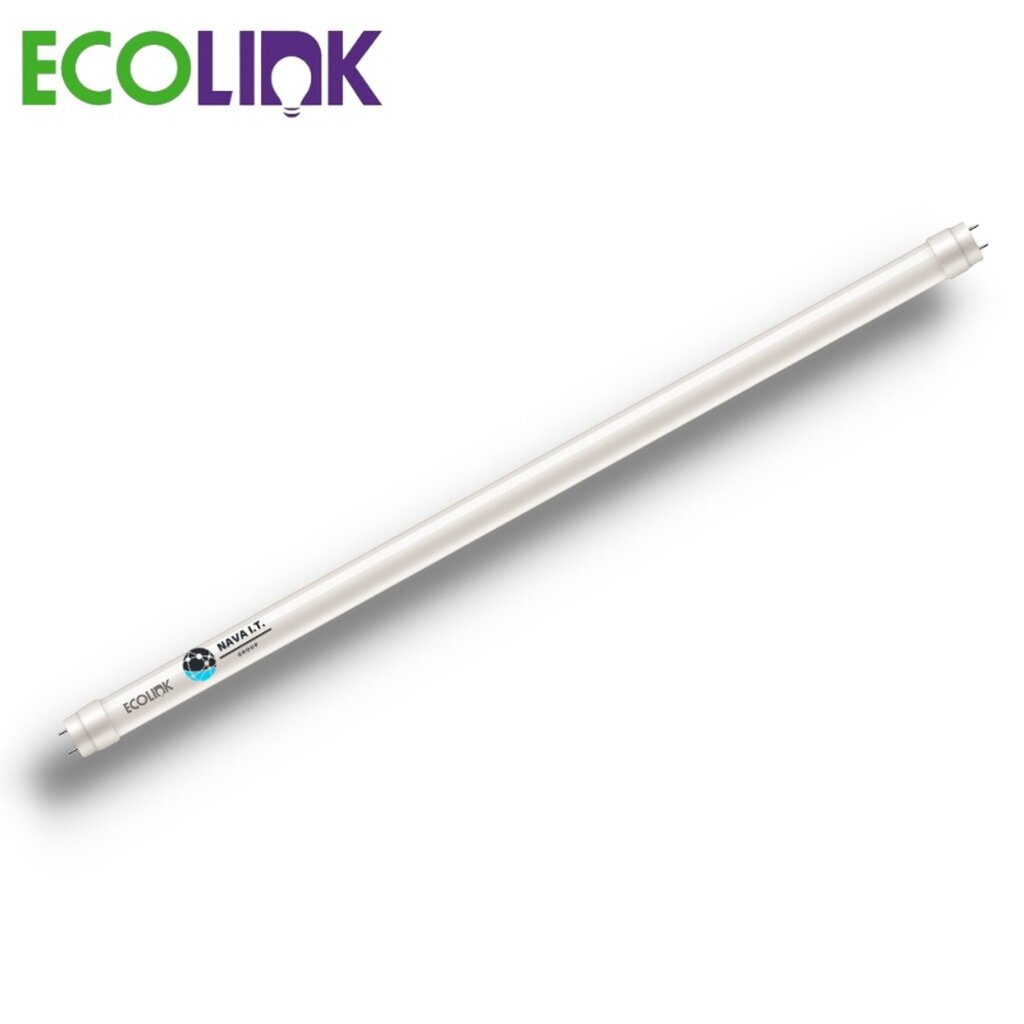 Ecolink DE LEDtube 18W 6500K หลอดฟลูออเรสเซนต์ LED ขั้วหลอดชนิด G13 ...
