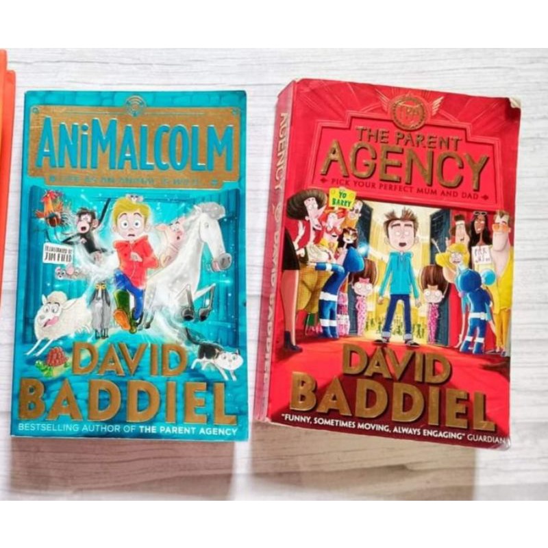 Sale! David Baddiel เรื่องสั้น Animalcolm The Parent Agency หนังสือภาษา ...