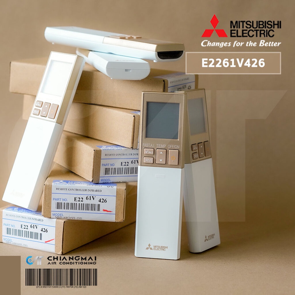 E2261V426 รีโมทแอร์ Mitsubishi Electric รีโมทแอร์มิตซูบิชิ (ใช้แทน ...
