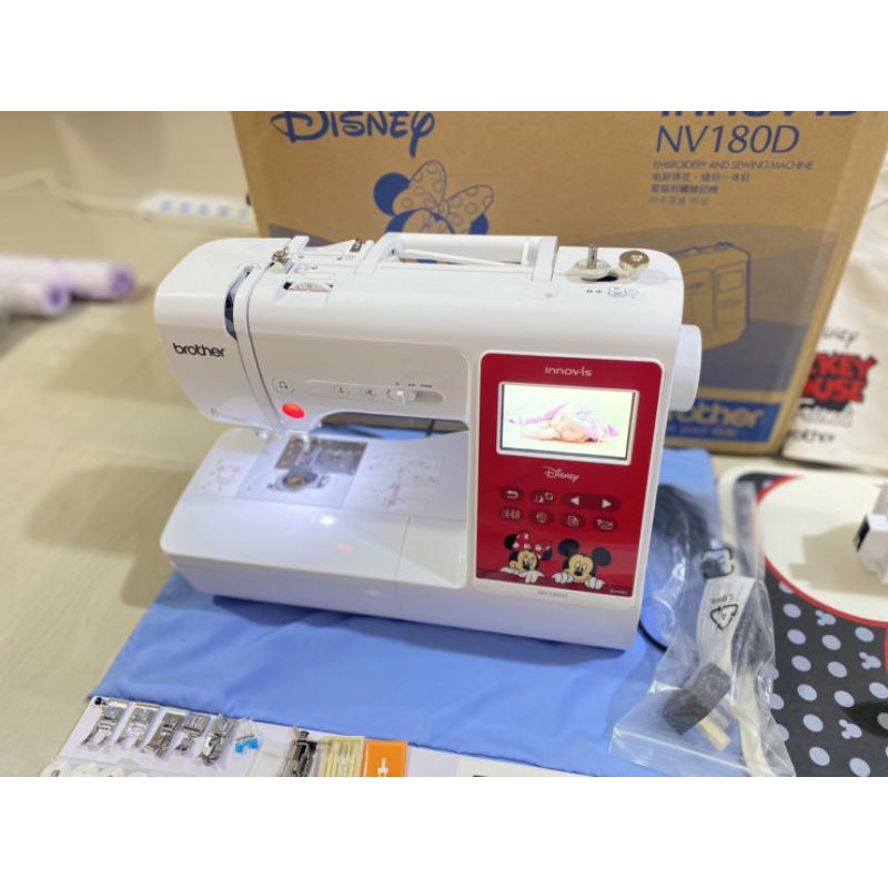 Brother รุ่น NV-180D จักรปัก+จักรเย็บผ้า #ปักชื่อ | Shopee Thailand