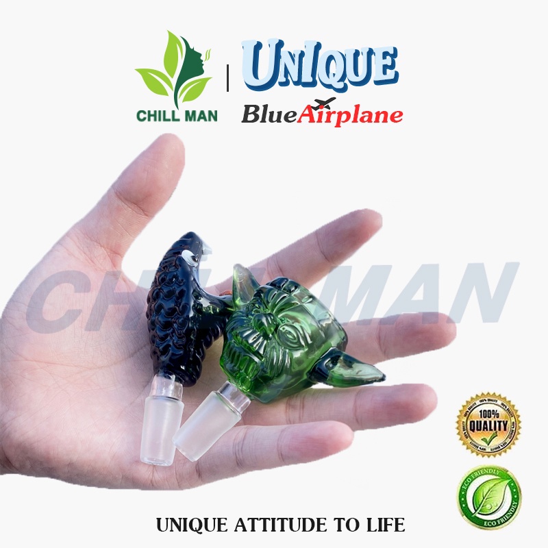 CHILLMAN บ้องแก้ว โจ๋ อแดปเตอร์แฟนซี รูปทรงต่างๆ D0036 | Shopee Thailand