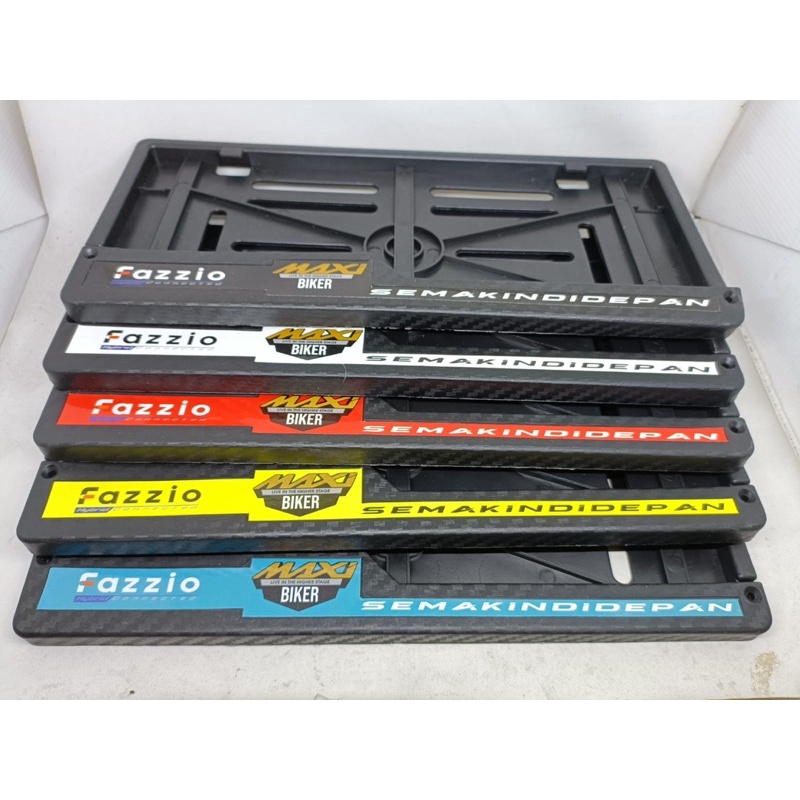 Plate no fazzio cover Number Plate fazzio Motorcycle Number Plate ...
