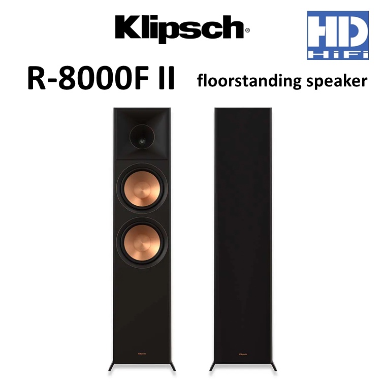 Klipsch RP-8000F II Floor-standing speaker (Ebony) | Shopee Thailand