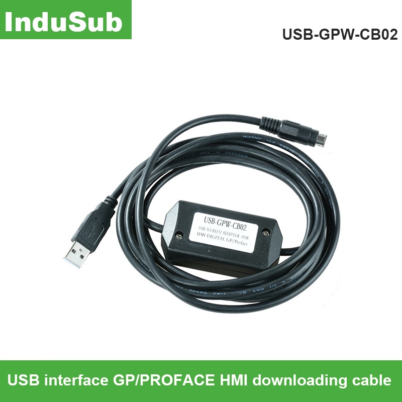 USB-GPW-CB02 สายดาวน์โหลดการเขียนโปรแกรมหน้าจอสัมผัสสําหรับ DIGITAL GP ...