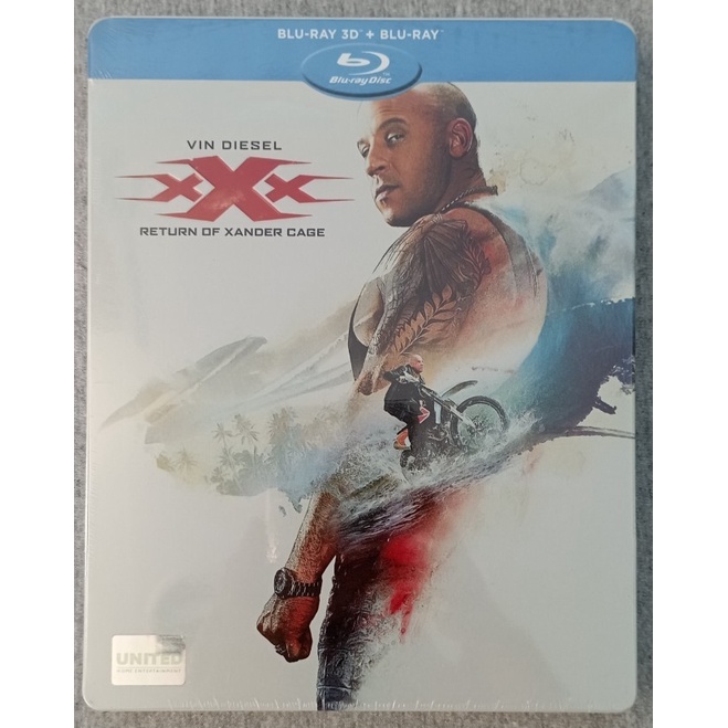 Blu-ray Steelbook แผ่นแท้ มือ 1 / xXx Return of Xander Cage (2017) - ทลายแผนยึดโลก / Vin Diesel ...