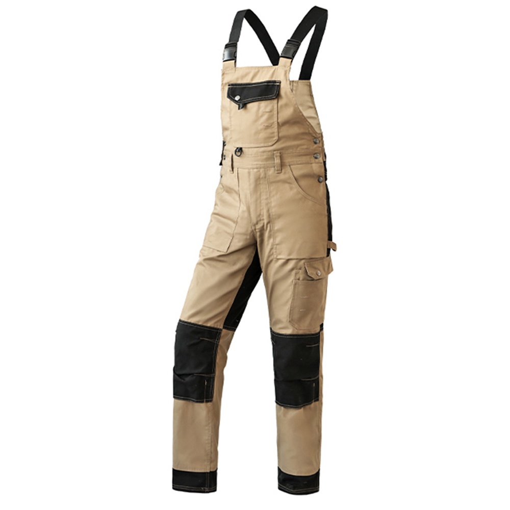 ชุดเอี๊ยมผ้าฝ้ายผู้ชาย Workwear Mechanic Welding Overalls Multi-Pocket ...