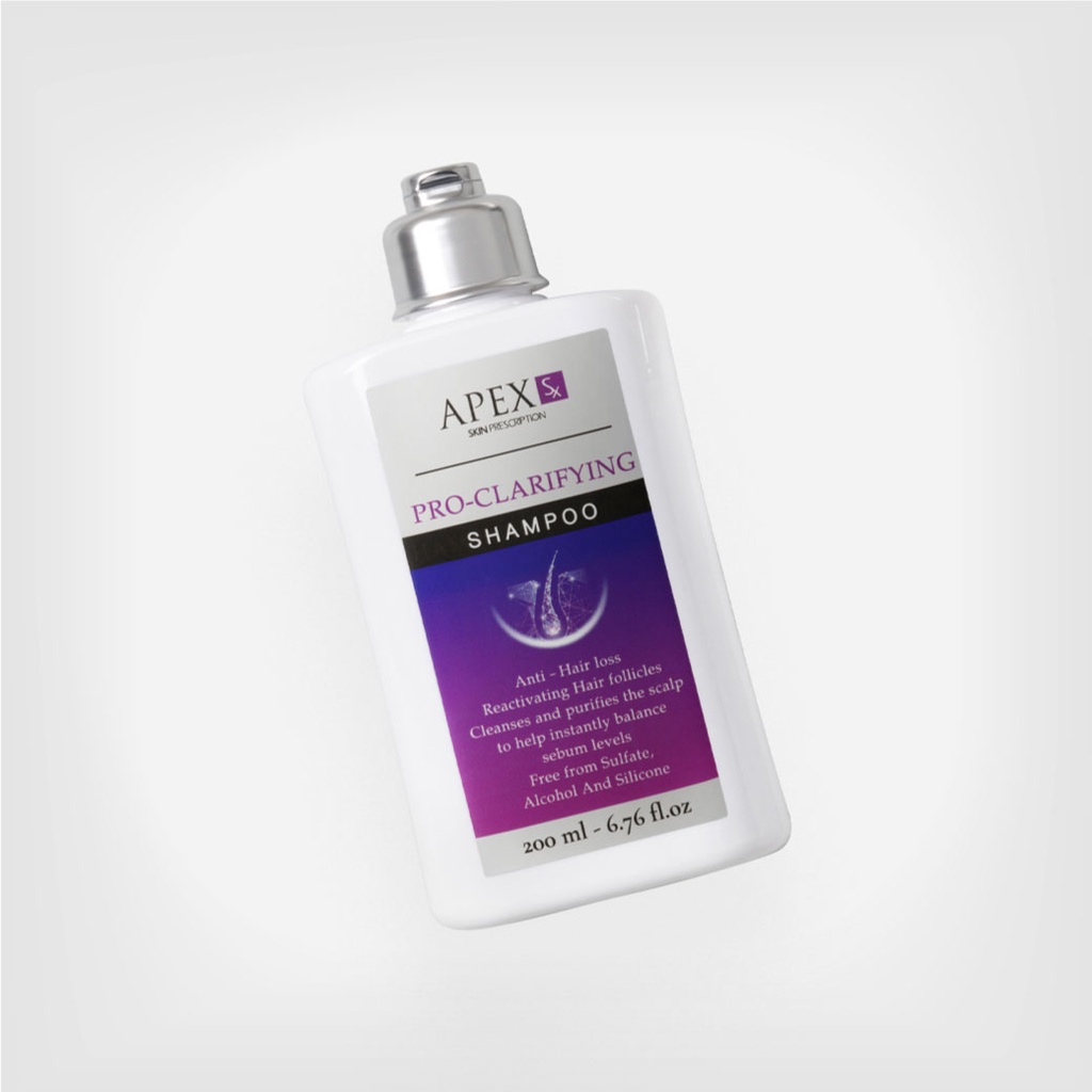 APEX-SX PRO-CLARIFYING SHAMPOO ใหม่! แชมพูสูตรอ่อนโยน ทำความสะอาดเส้นผม ...
