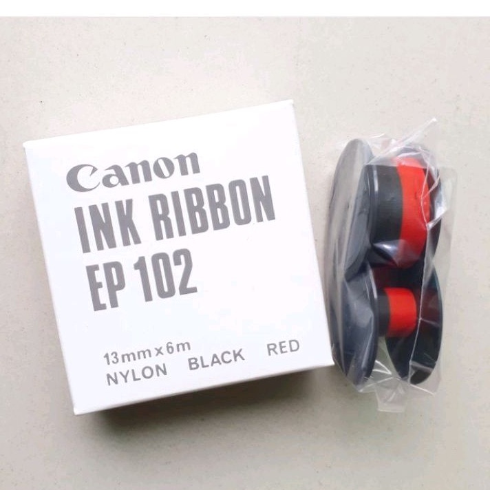 ผ้าหมึกเครื่องคิดเลขพิมพ์กระดาษ ยี่ห้อ Canon Ink Ribbon EP-102 (ของแท้ ...