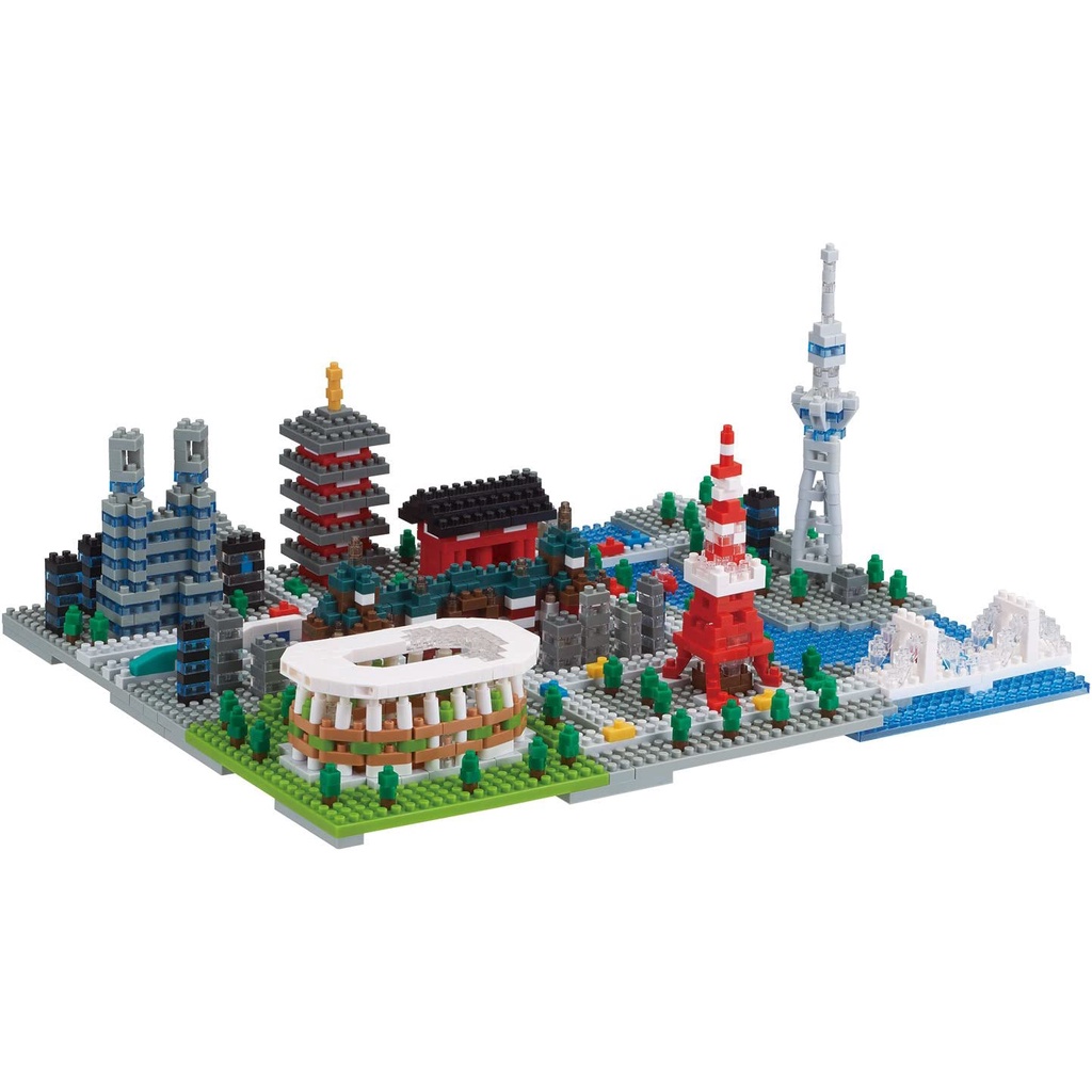 Direct from Japan Kawada Nanoblock Tokyo 1280pcs NB-040 | Shopee Thailand