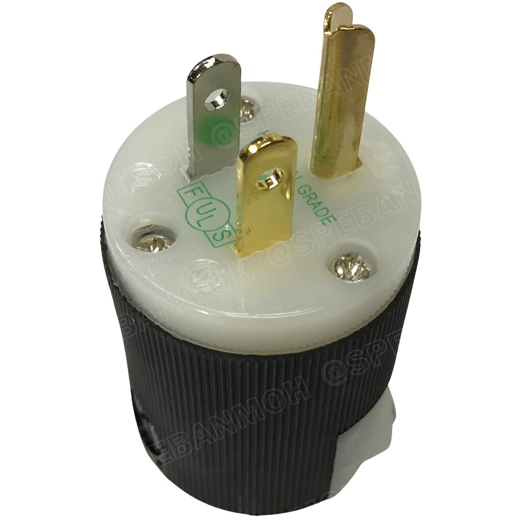 HBL8215C-M ปลั๊กตัวผู้ Hubbell ปลั๊ก AC เครื่องเสียง AC Power plug ...