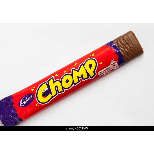 Cadbury - Chomp milk caramel chocolate 5 bars 105g | Shopee Thailand
