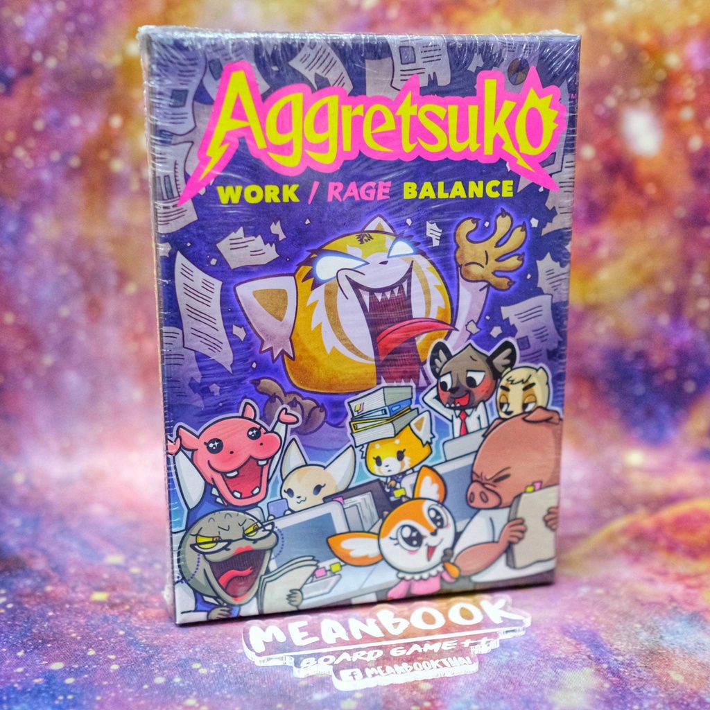 Aggretsuko Work/Rage Balance Board Game | Shopee Thailand