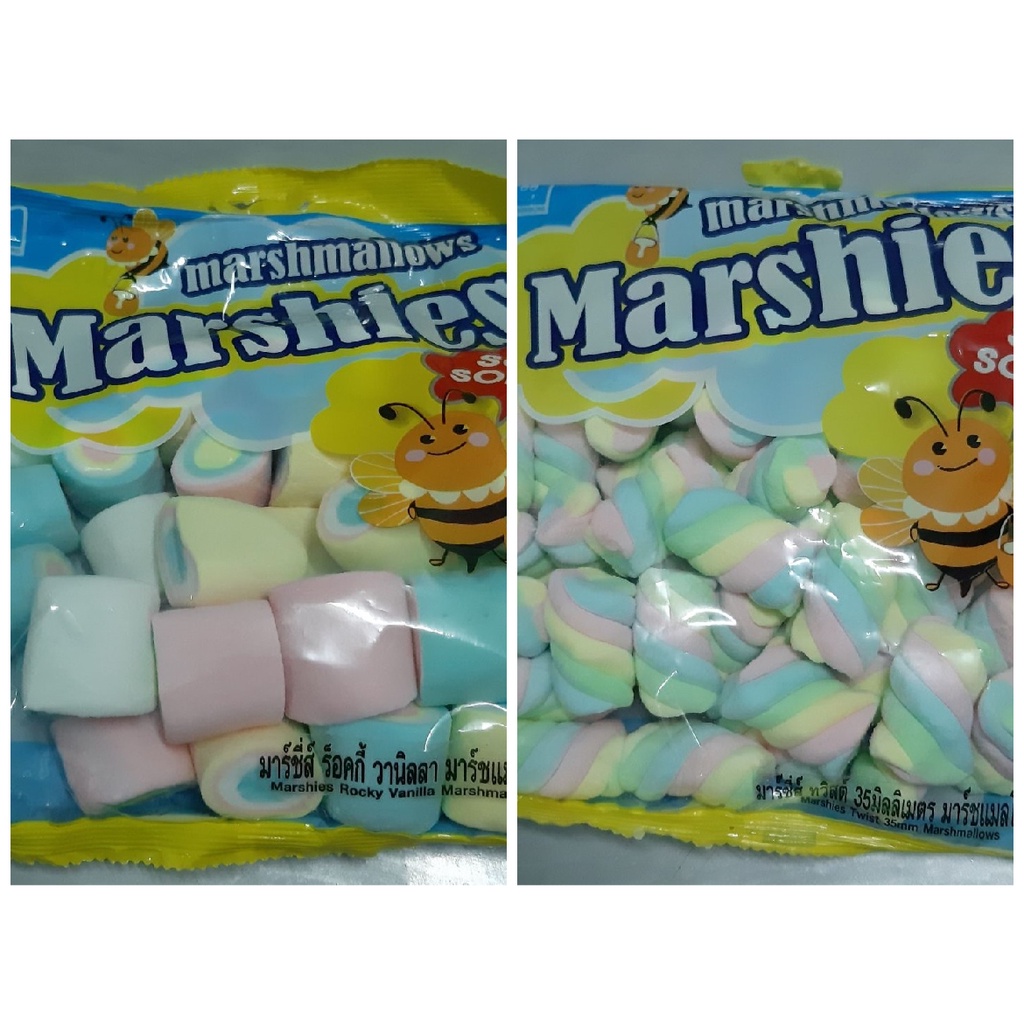 Marshmallows มาร์ชี่ส์ (Marshies) ร็อคกี้ วานิลลา ทวิสต์ 35มิลลิเมตร ...