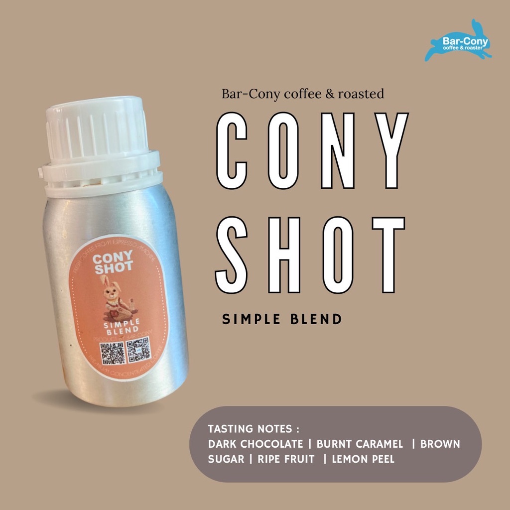 Bar-cony coffee & roaster Cony shot Simple blend | Shopee Thailand