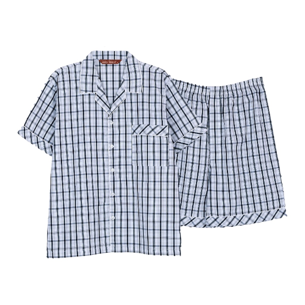 Josilins ชุดนอน ชุดอยู่บ้าน เสื้อแขนสั้น กางเกงขาสั้น ป้าย Anker ...