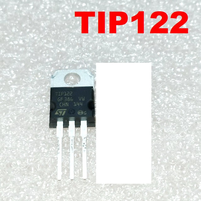 TIP122 TIP127 PNP NPN Epitaxial Darlington Transistor 100V 5A TO-220 | Shopee Thailand