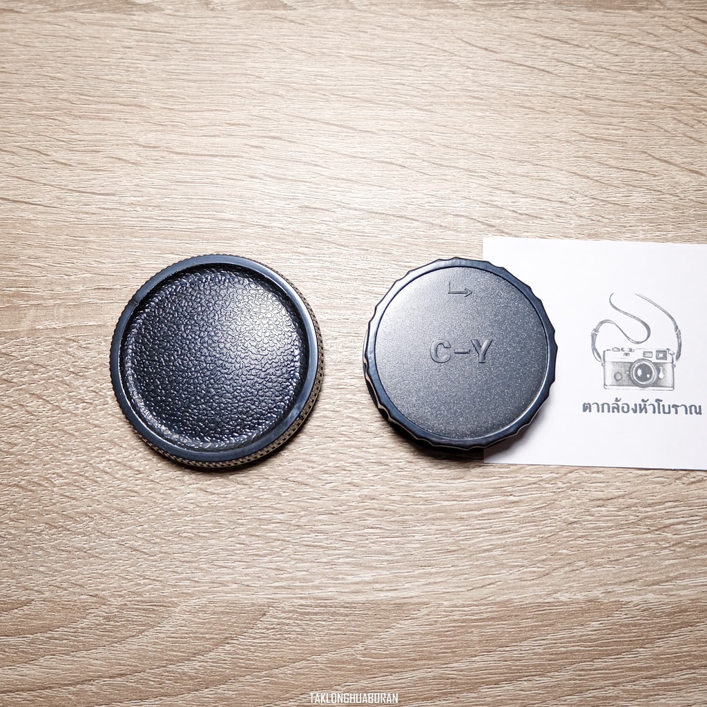 Body caps+Rear lens caps | ฝาปิดบอดี้+ฝาปิดท้ายเลนส์ สำหรับกล้อง Contax ...