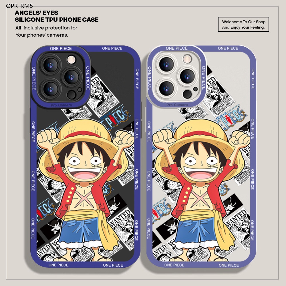 Realme 5 5S 5i 3 2 C1 C2 C3 Pro เคสเรียวมี สำหรับ Case Cartoon Straw ...