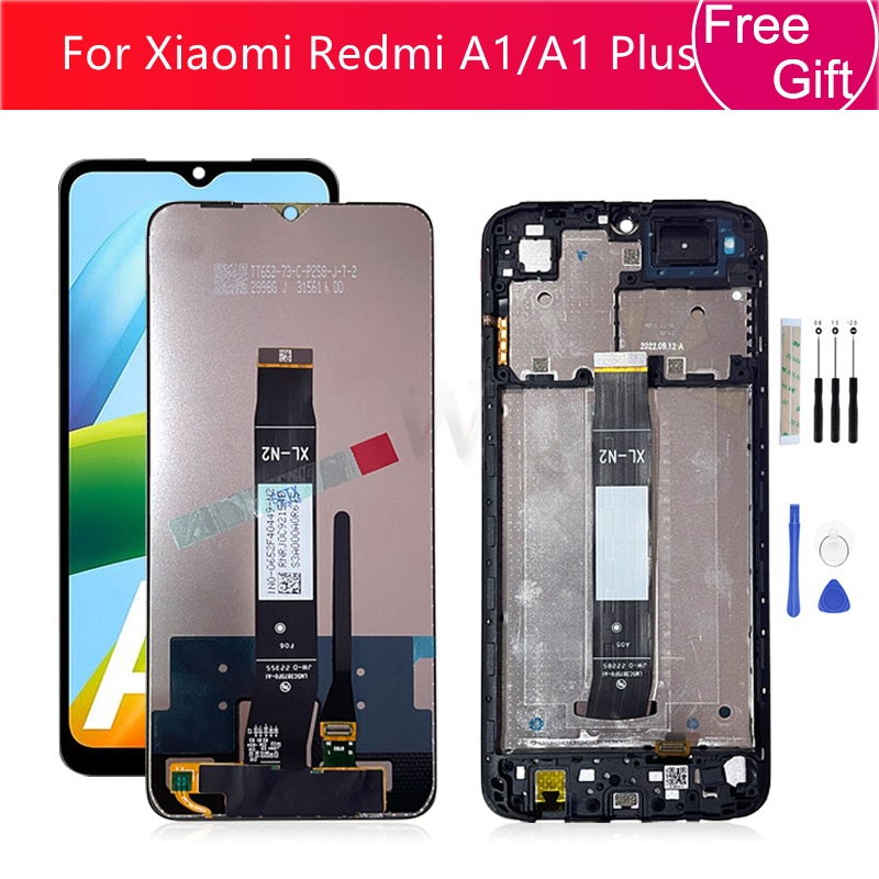อะไหล่หน้าจอสัมผัสดิจิทัล Lcd พร้อมกรอบ แบบเปลี่ยน สําหรับ Xiaomi Redmi A1 Redmi A1 Plus Display ...