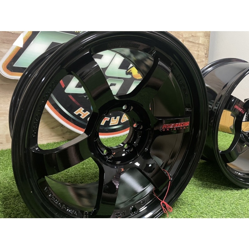 TE37 Suv สีดำเงา4วง 6H139.7 18x9.0ET0 | Shopee Thailand