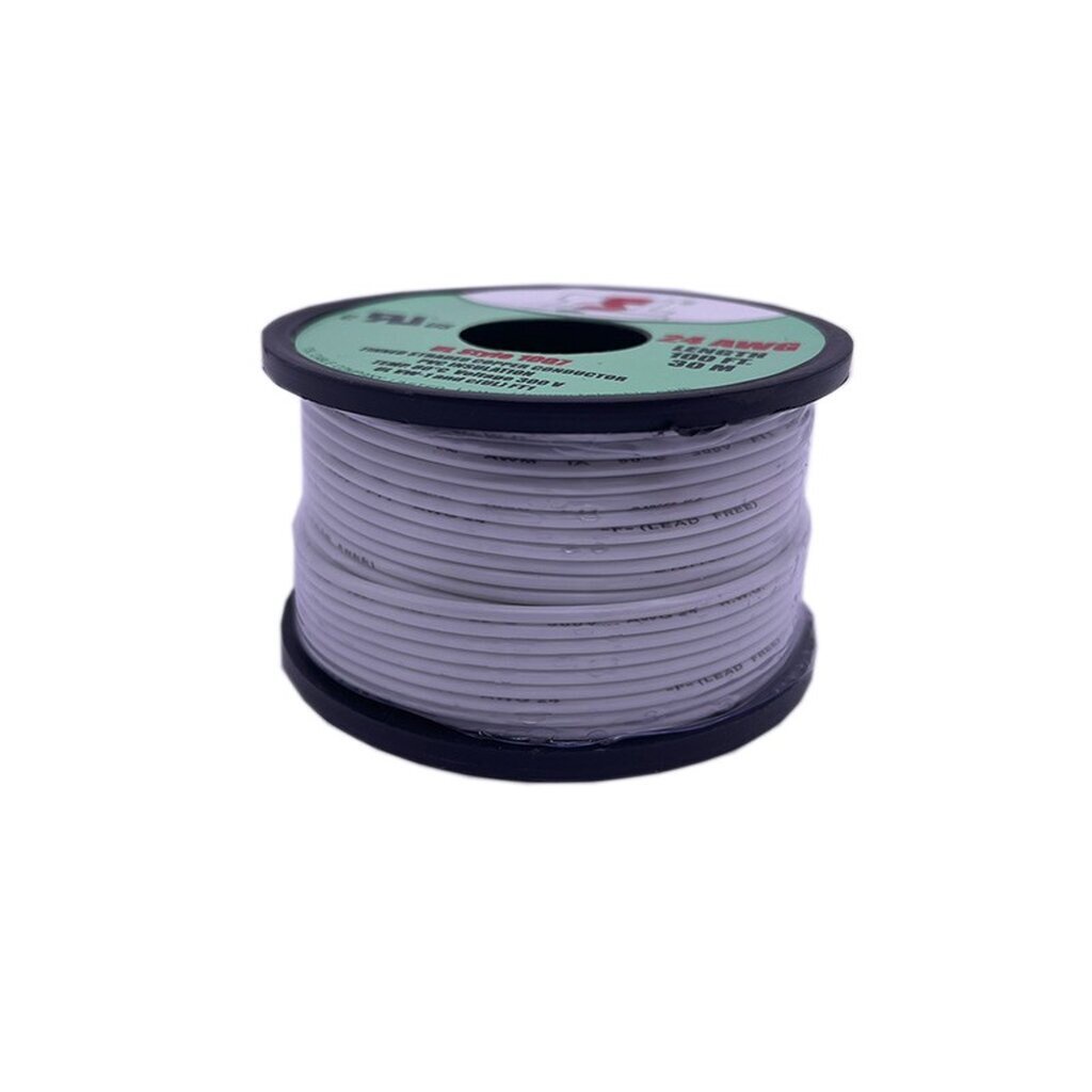 สายไฟอ่อน UL1007 AWG-24 100FT | UL1007 AWG-24 | TSL | 04-02-0037 ...
