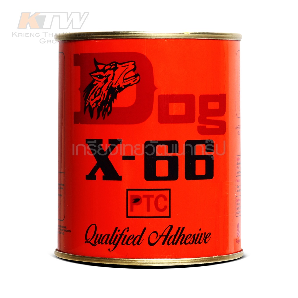 Dog X-66 กาวยางอเนกประสงค์ ตราหมาขนาด 600 และ 200 มิลลิลิตรเหมาะสำหรับ ...