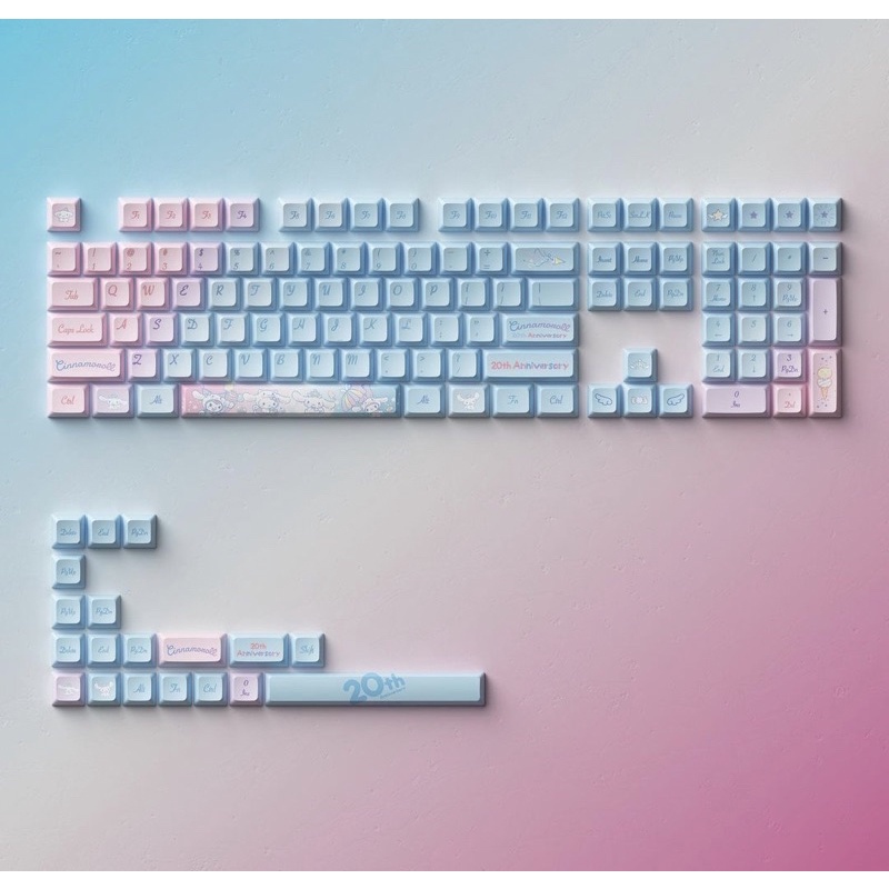 keycap Akko Cinnamoroll Kuromi Starry Night JDA PBT Double-shot keycap ...
