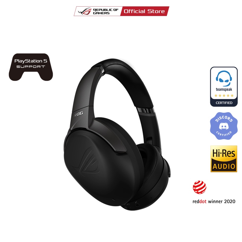 ASUS ROG Strix Go BT Bluetooth® wireless gaming headset with Qualcomm ...