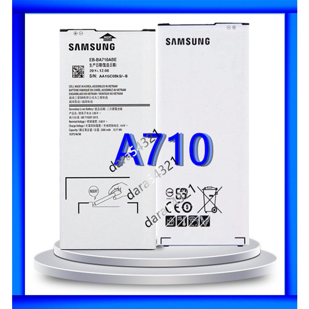 แบต A7 (2016) , J7 Prime (A710,A710F,G610F) EB-BA710ABEแบตเตอรี่ battery ซัมซุง SamsungSamsung ...