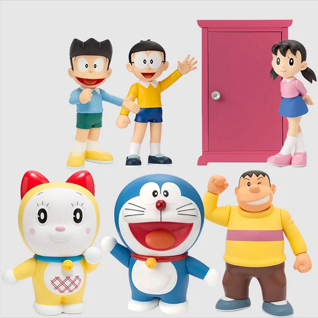 Doraemon & Friend Set ของแท้ JP - Figuarts Zero Bandai [โมเดล Doraemon ...