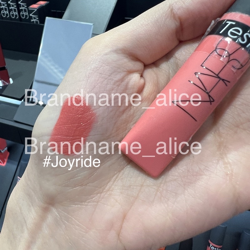 แท้💯 ลิป NARS air matte lip color 7.5ml สี Joyride, Gipsy, Shag, Surrender | Shopee Thailand