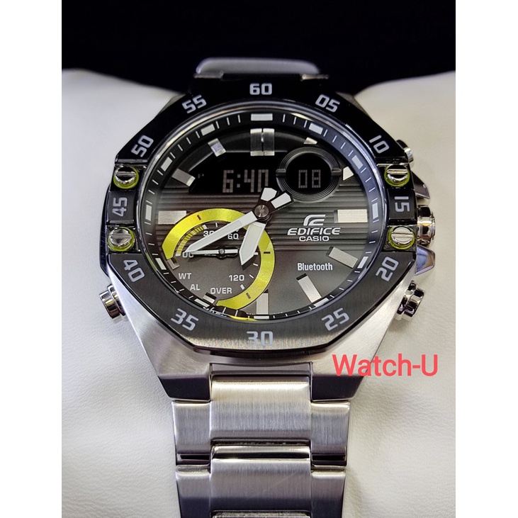 นาฬิกาผู้ชาย CASIO EDIFICE รุ่น ECB-10DB-1A BLUETOOTH ซีรี่ย์ | Shopee Thailand