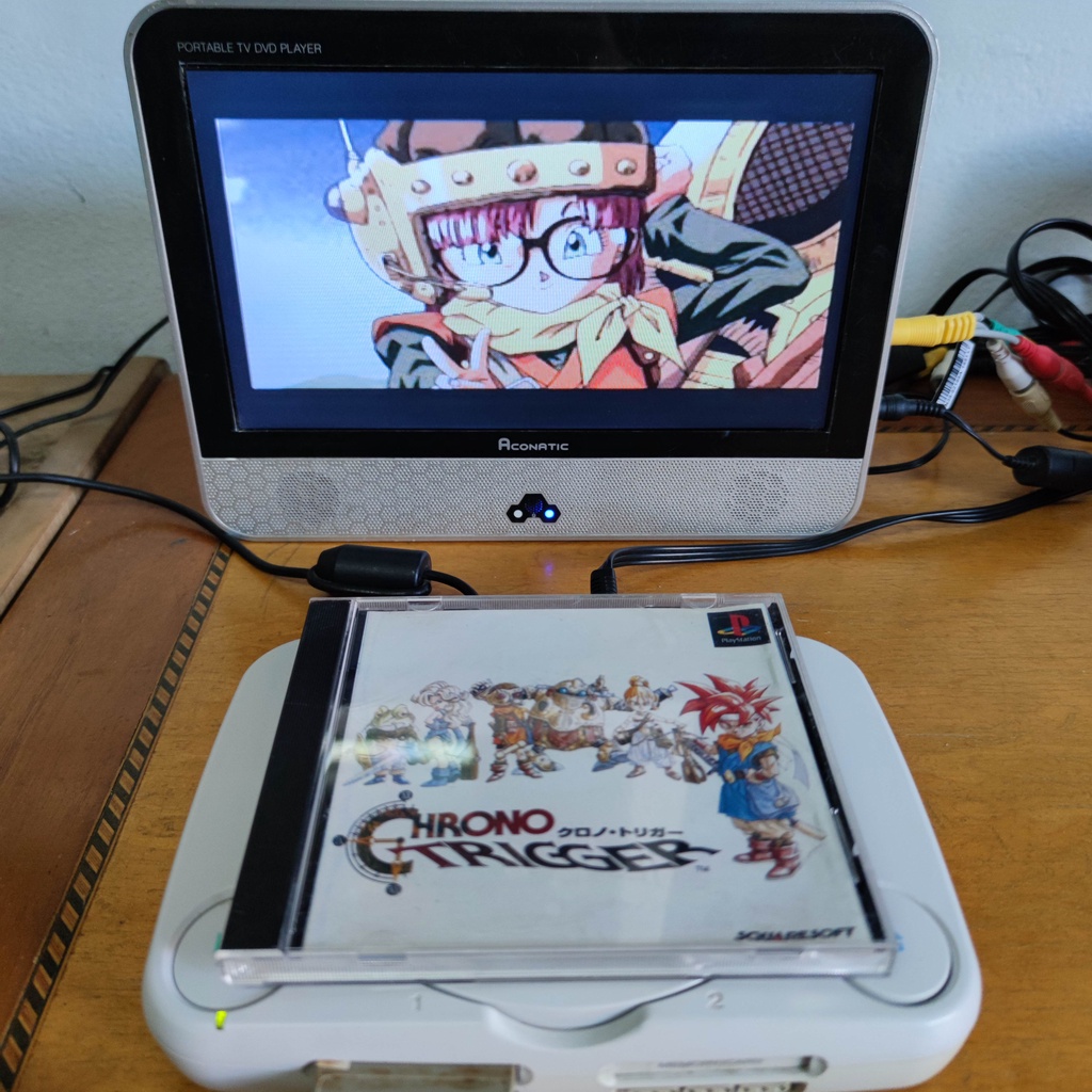 Chrono Trigger [JP] [bootleg] แผ่นก๊อปปั้ม PlayStation [PS1] เล่นได้ ...