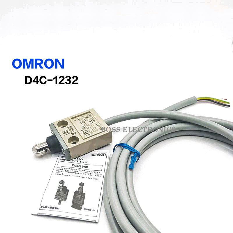D4C-1232 LIMIT SWITCH OMRON Automation and Safety ลิมิตสวิตช์กันน้ำ ...