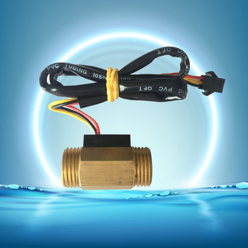 Hl Quick Connect Water Flow Sensor สวิตช์เกรดอาหาร Hall Effect ...