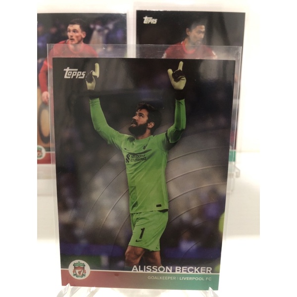 2021-22 Topps Liverpool FC Team Set Soccer Cards Player | Shopee Thailand