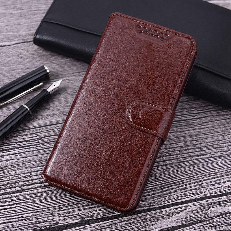 เคสโทรศัพท์หนัง PU แบบฝาพับ พร้อมช่องใส่บัตร สําหรับ Asus X00DD Asus ...