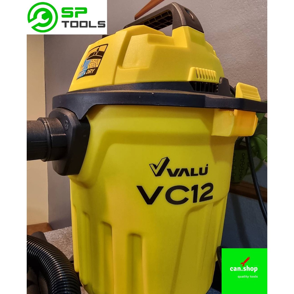 VALU VC12 เครื่องดูดฝุ่นน้ำ-แห้ง 12 ลิตร | Shopee Thailand
