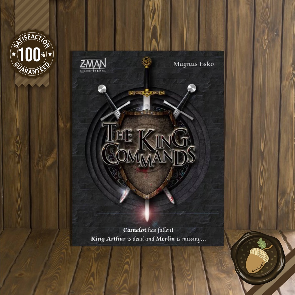 The King Commands บอร์ดเกม คู่มือภาษาอังกฤษ (Boardgame บอร์ดเกม การ์ด ...