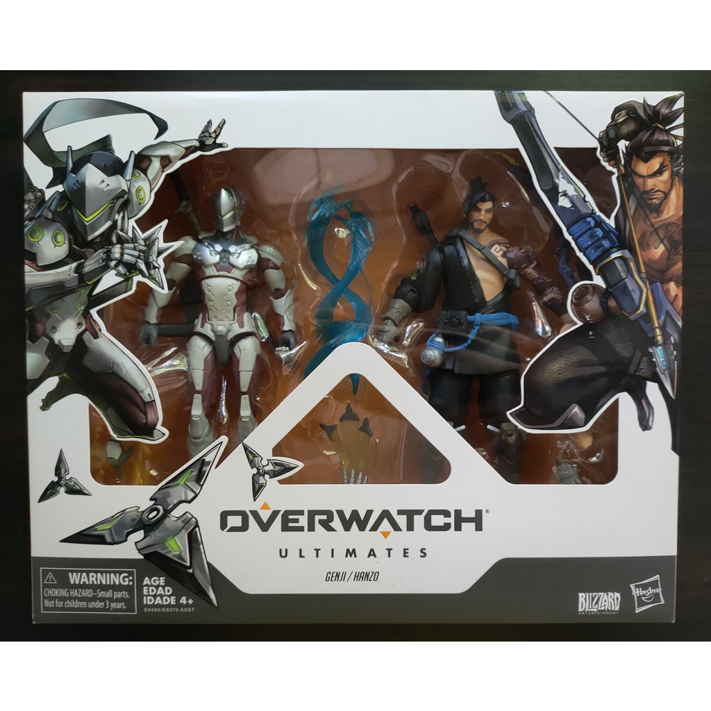ของแท้ Overwatch Ultimates Series Hanzo and Genji Dual Pack 6-Inch ...