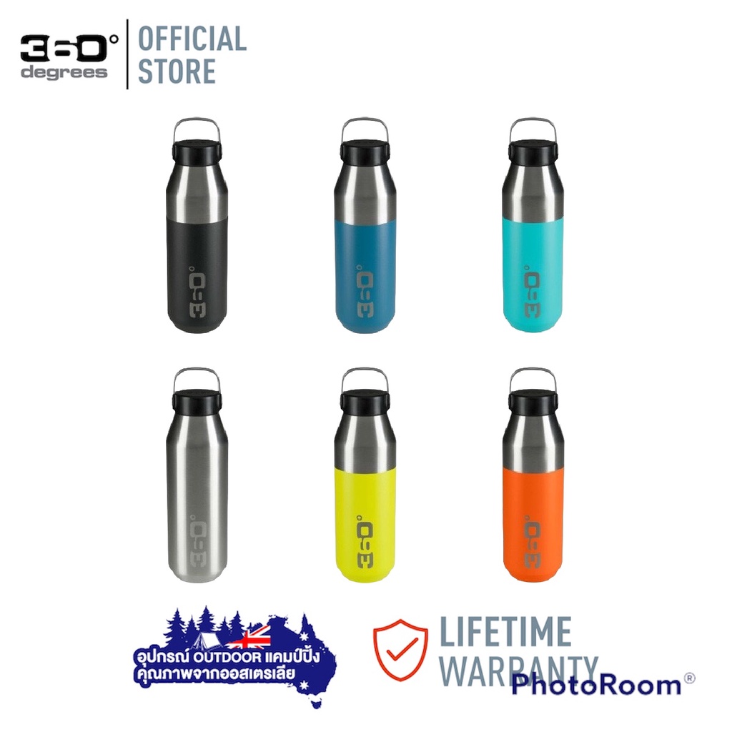 360 Degrees VACUUM INSULATED STAINLESS WIDE MOUTH BOTTLE WITH SIP CAP ...