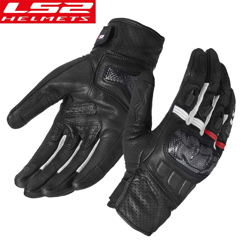 LS2 motorcycle riding gloves ls2 carbon fiber shell motorcycle gloves ...