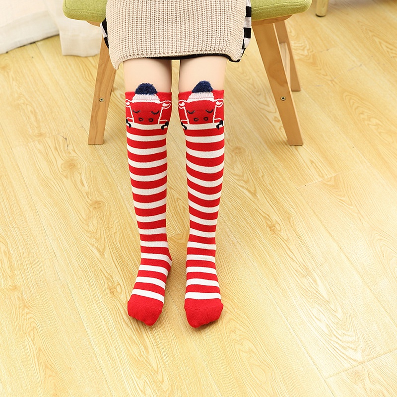 ShopAt.Two[SC-0010] ถุงเท้ายาวสำหรับเด็ก แฟชั่นสไตล์เกาหลี พร้อมส่ง ...