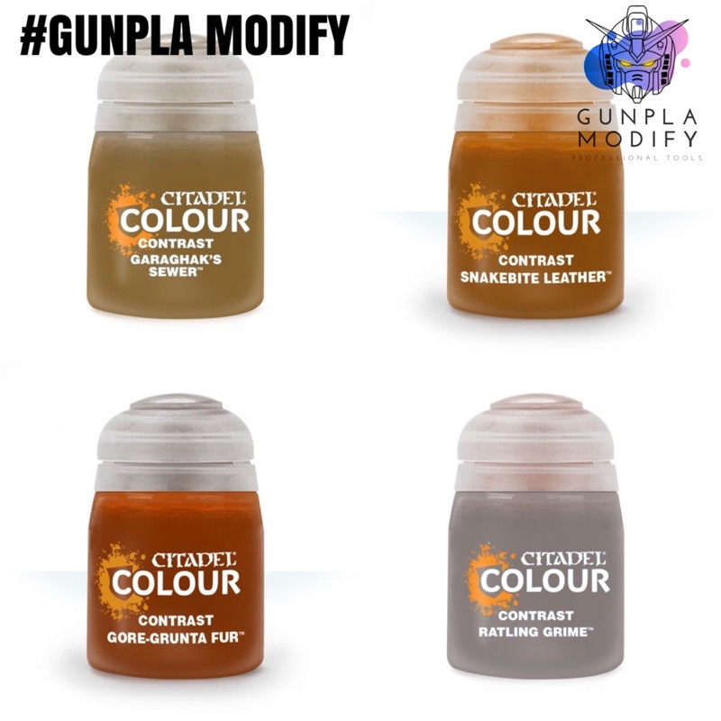 CITADEL COLOR (CONTRAST) Garaghak’s Sewer, Snakebite Leather, Gore ...