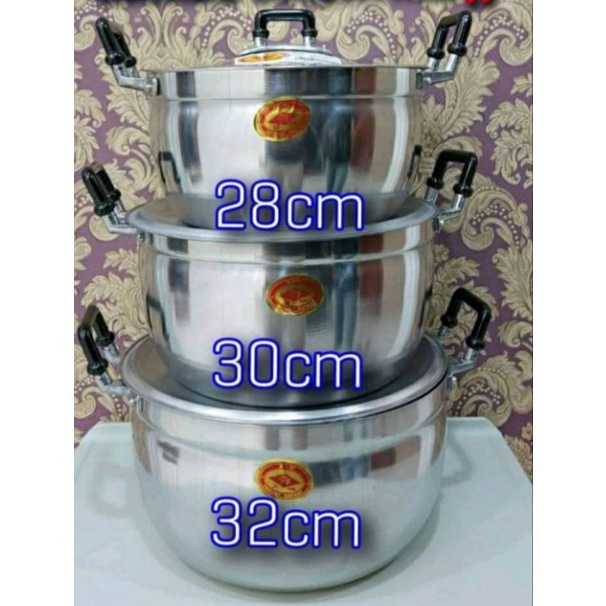 🔥หนา🔥คุ้ม🔥ได้ทั้งหมดนี้🌈หม้อชุด3ใบ(ตราหัวม้า) 28cm 30cm 32cm ราคา 790บาทเท่านั้น‼️ | Shopee Thailand