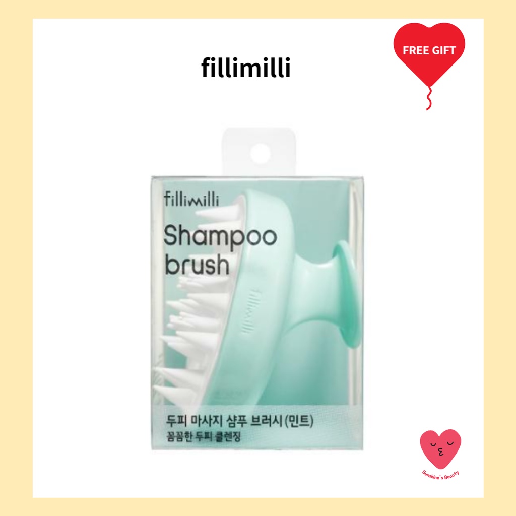 [fillimilli] แปรงแชมพู (สีมิ้นท์) | Shopee Thailand