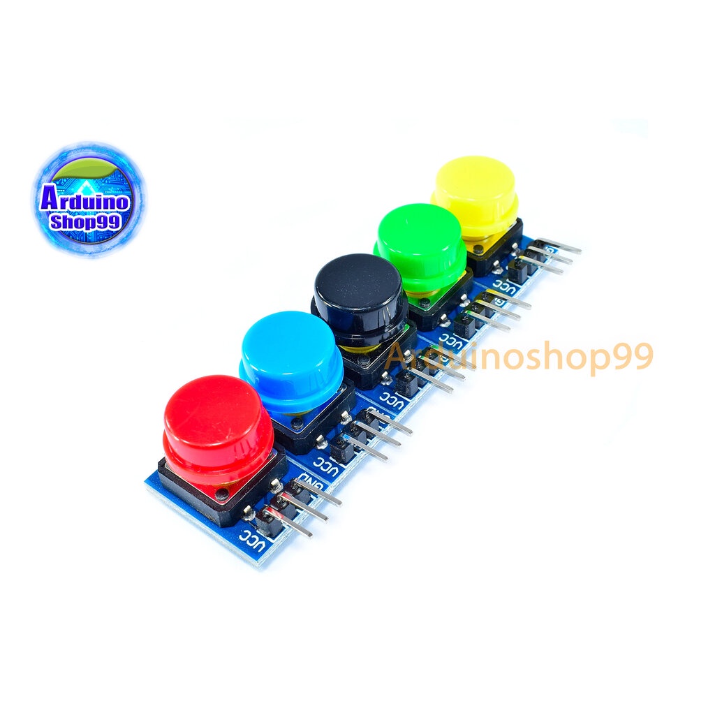 Module button five-color โมดูลปุ่มกด 5 สี | Shopee Thailand