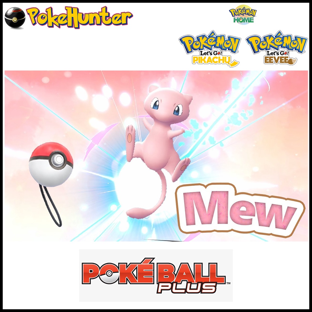 Pokemon Let's Go (Poké Ball Plus Mew) | Shopee Thailand