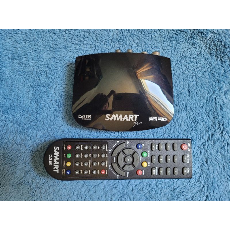 กล่องรับสัญญาณดิจิทัลทีวี Samart Pro รุ่น Strong DVBT2 พร้อมเสาภายใน ...